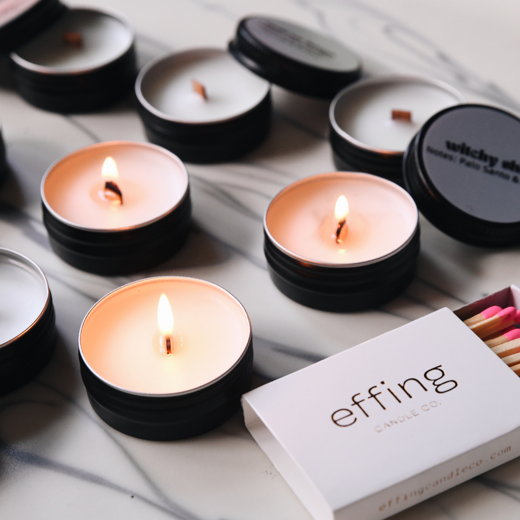 Effing Candle Co. - The Best Wooden Wick Candles Made in Kansas City